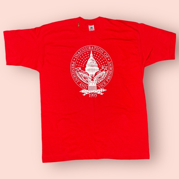 Fruit of the Loom | Shirts | Vintage 993 Bill Clinton Usa Inauguration ...